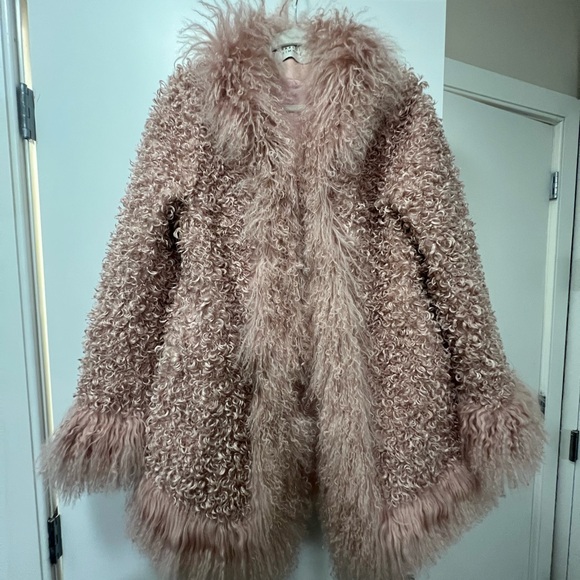 Charlotte Simone | Jackets & Coats | Charlotte Simone Pink Teddy Jacket ...
